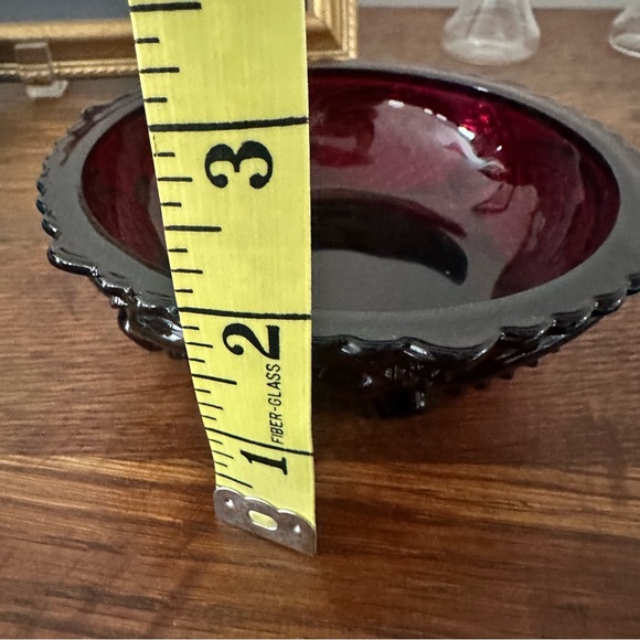 Avon | Art | Avon Vintage Cape Cod Ruby Red Small Bowl Rare Reverse ...